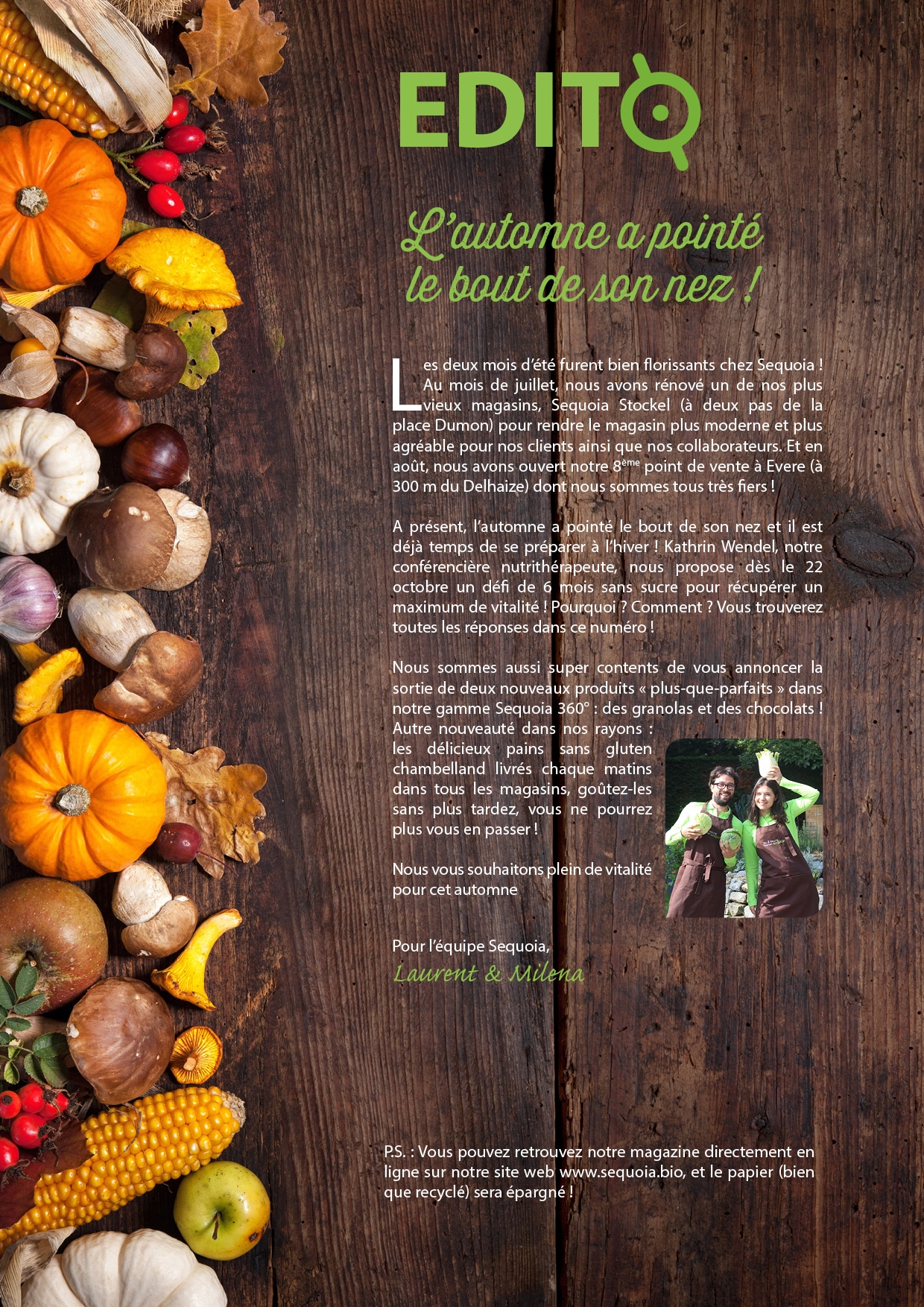 Magazine Automne 2018 | Sequoia